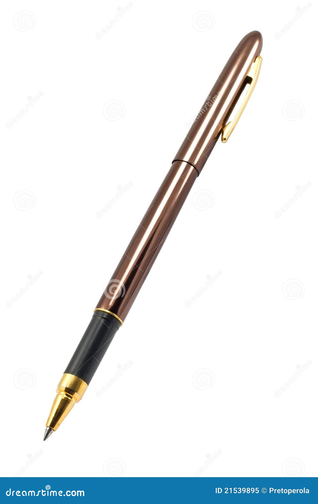 Pluma De Brown En Un Fondo Blanco Imagen de archivo - Imagen de fondo ...