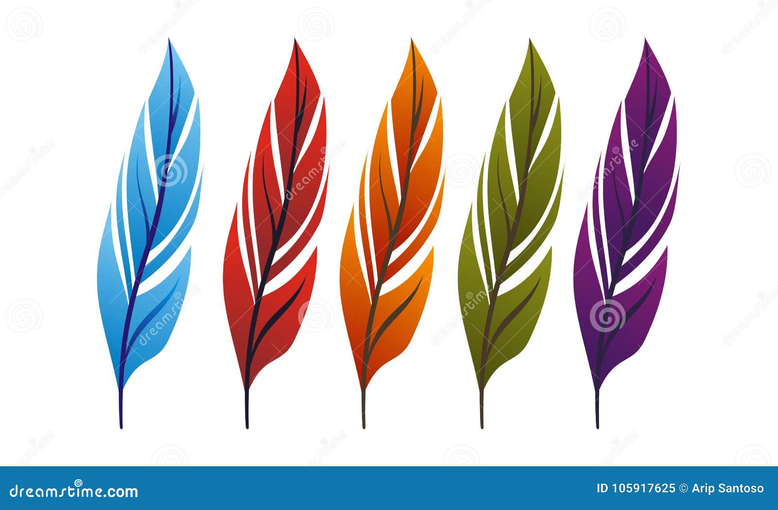 Pluma Logo Design Template ilustración del vector. Ilustración de ...