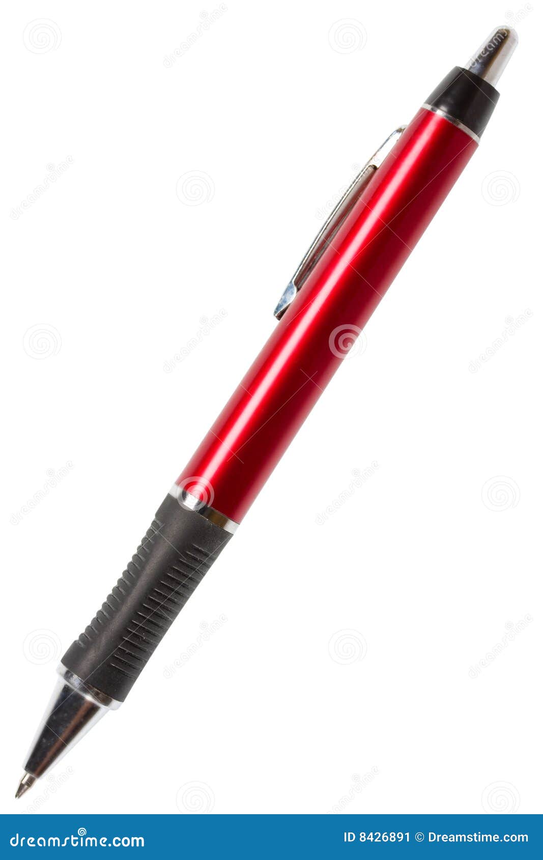 Pluma Roja Aislada En El Fondo Blanco Imagen de archivo - Imagen de ...