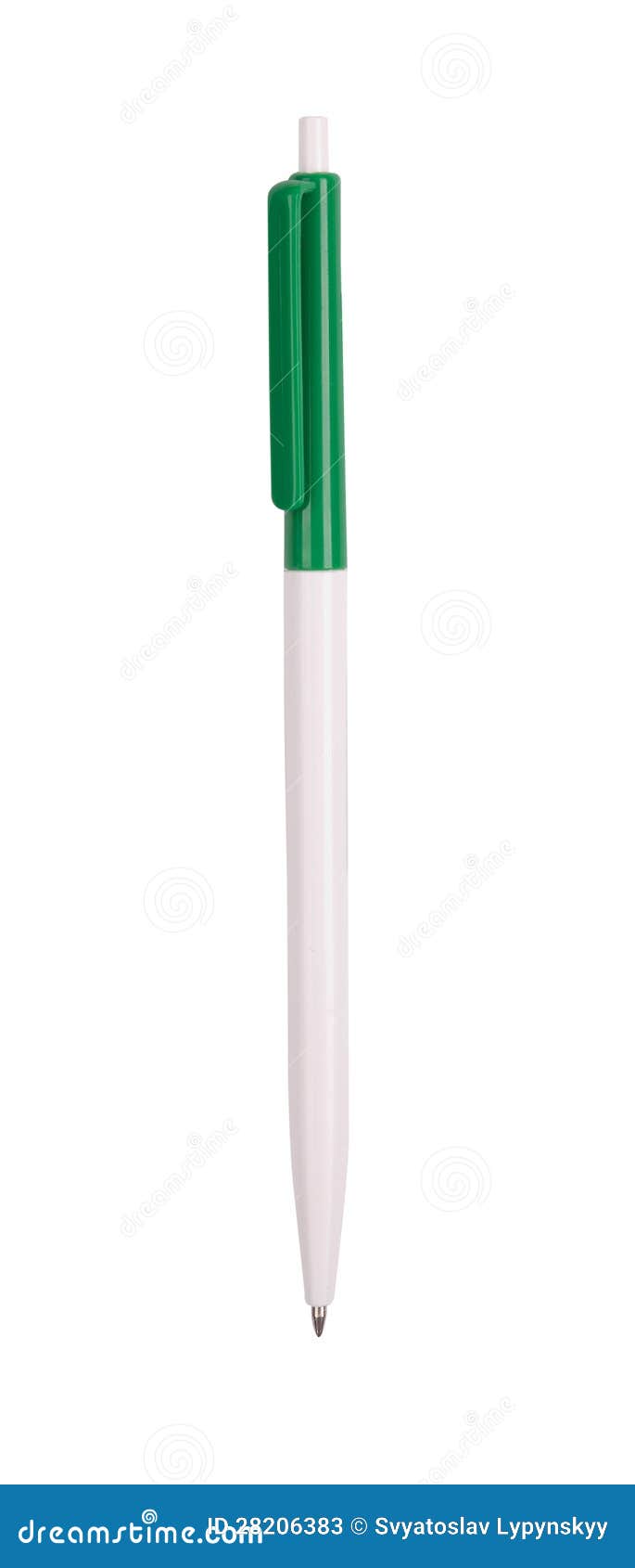 Pluma Verde Aislada En Blanco Imagen de archivo - Imagen de macro ...