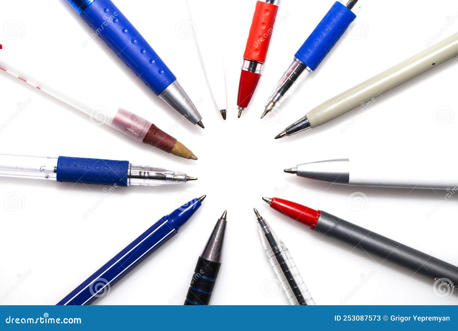 Plumas Multicolores Diferentes Imagen de archivo - Imagen de papel ...