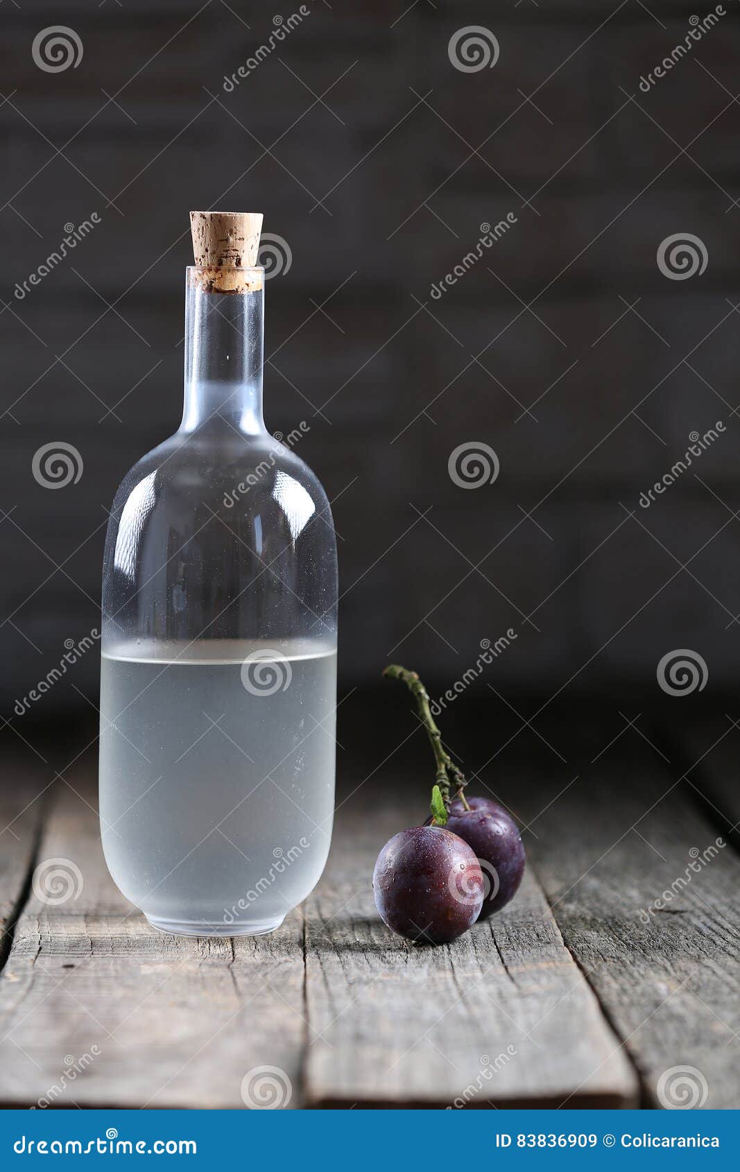 Plumb Brandy, Romanian Tuica Stock Image - Image of nature, romanian ...