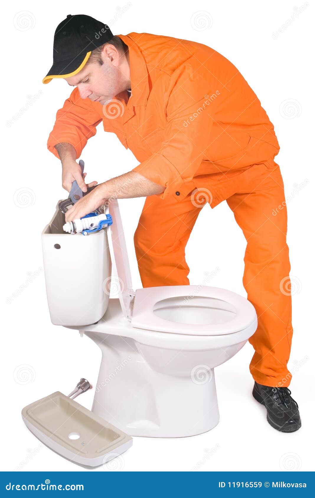 Plumber stock image. Image of occupation, labor, service - 11916559