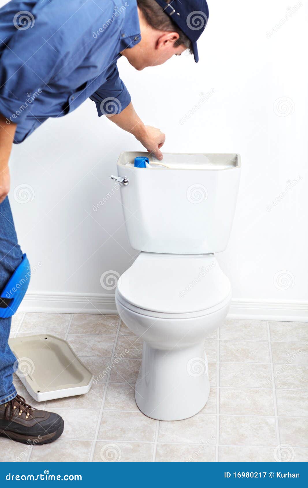 Plumber stock image. Image of people, mature, installing - 16980217