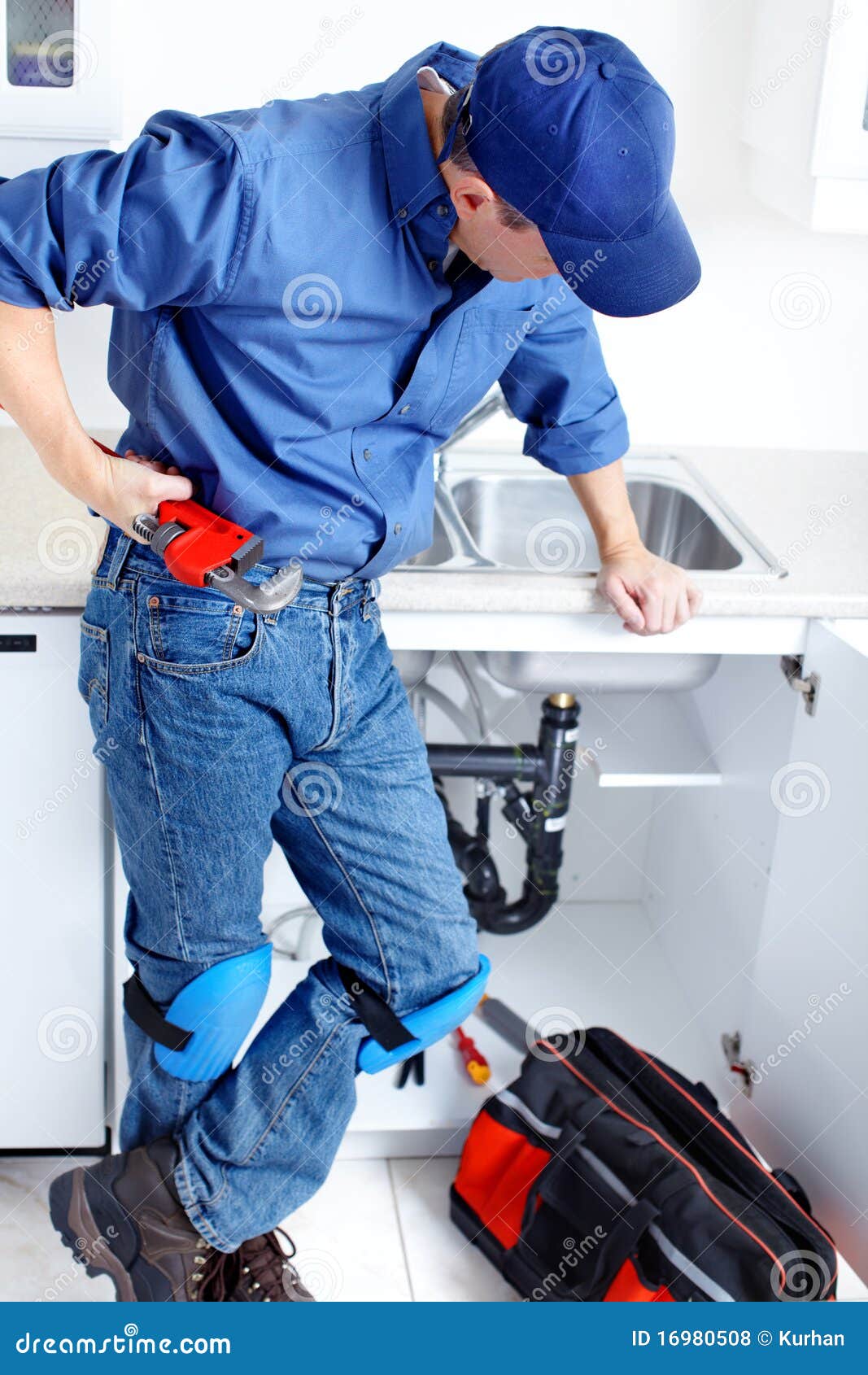 Plumber stock photo. Image of building, people, maintenance - 16980508