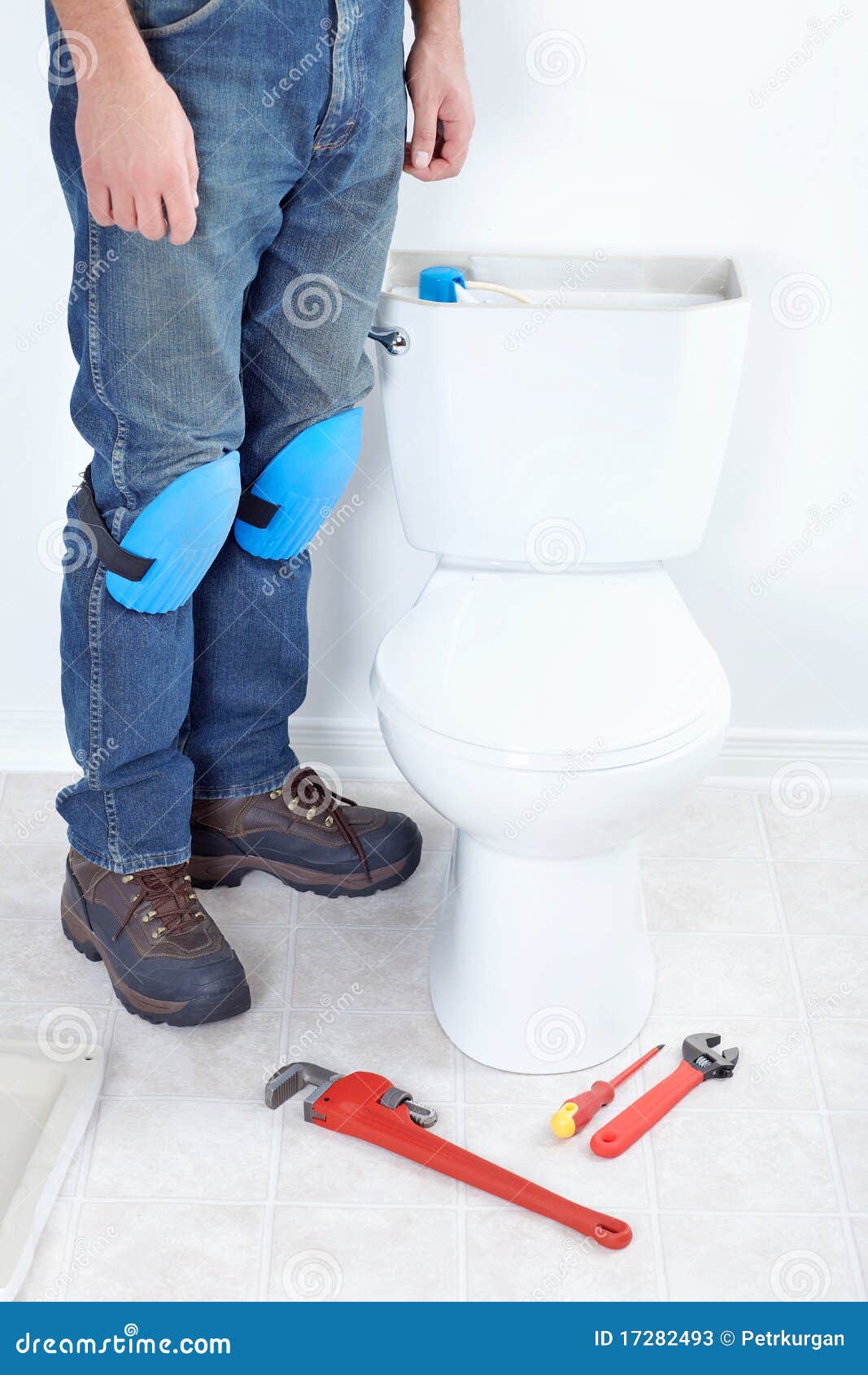 Plumber stock image. Image of equipment, install, tools - 17282493