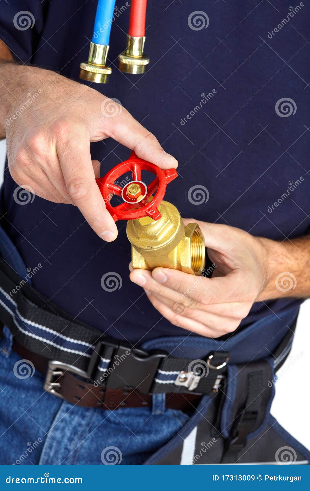 Plumber stock image. Image of contractor, equipment, repairman - 17313009