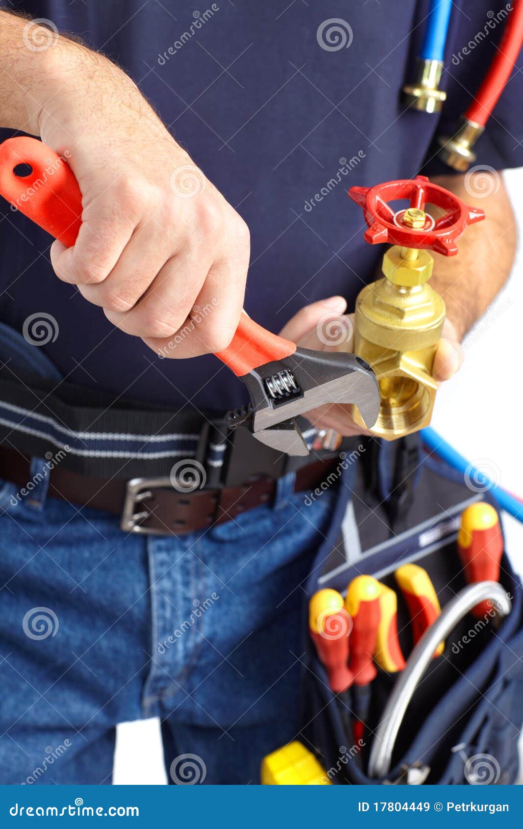 Plumber stock image. Image of janitor, repair, install - 17804449
