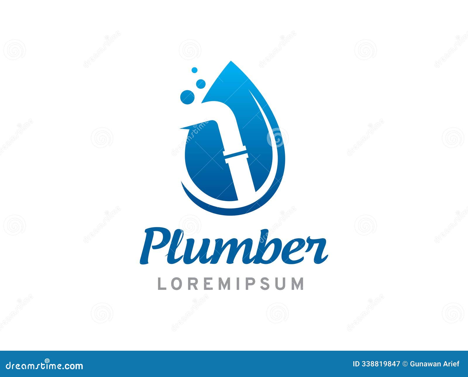 Plumber Logo Symbol or Icon Template Stock Vector - Illustration of ...