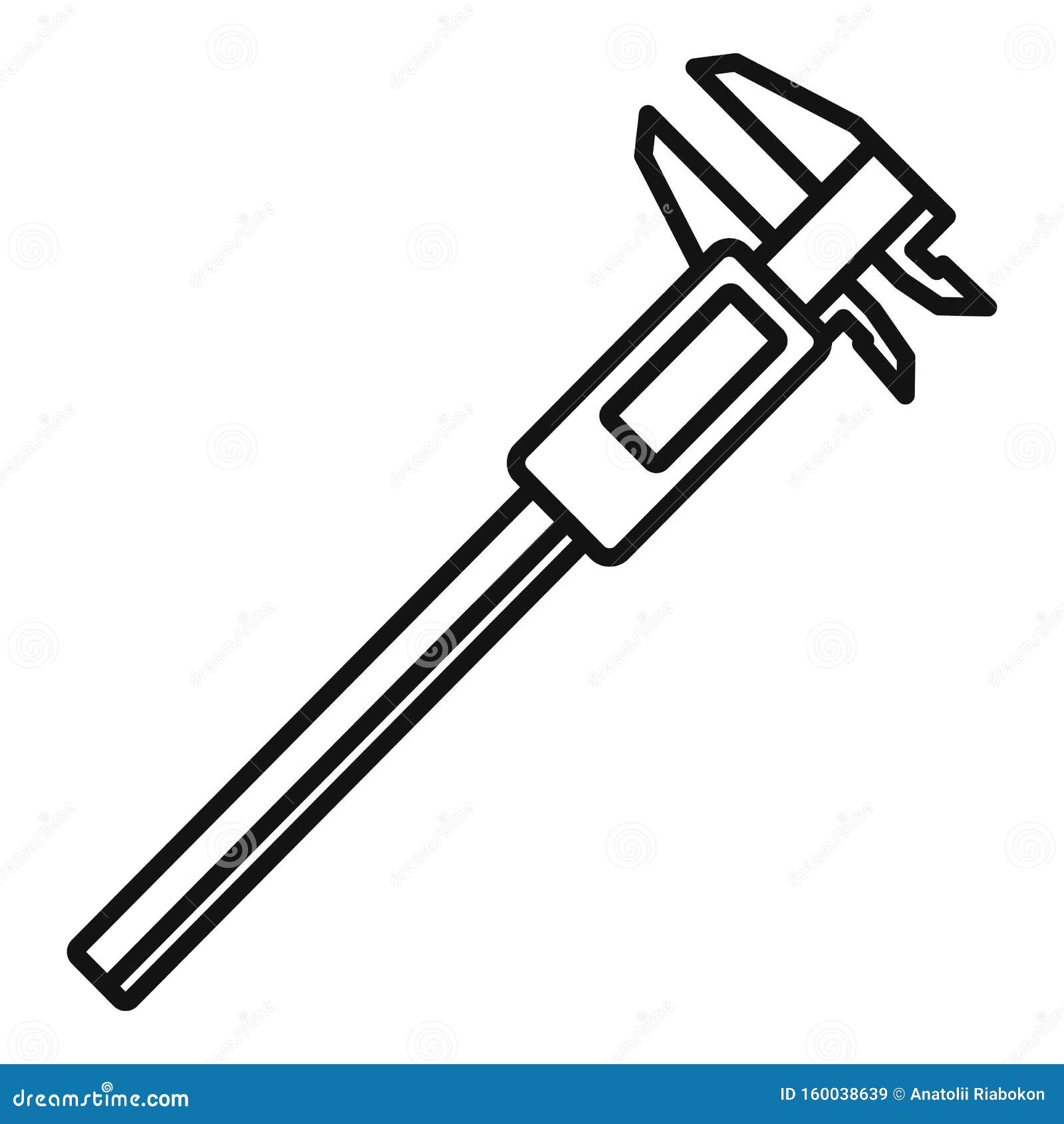 Plumber Measurement Tool Icon, Outline Style Stock Vector ... Plumber Measurement Tool Icon, Outline Style Stock Vector ...