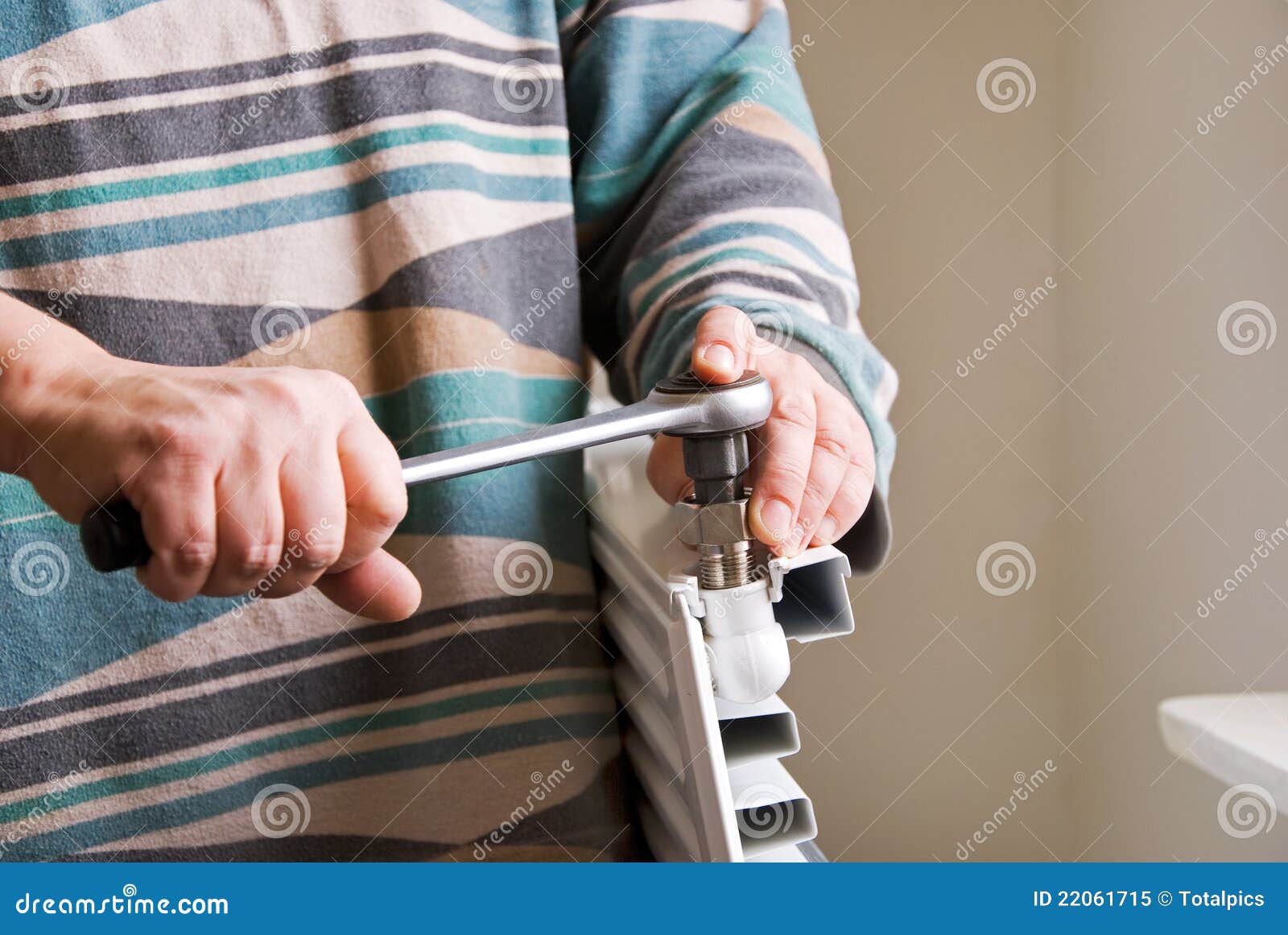 Plumber radiator stock image. Image of service, vent - 22061715