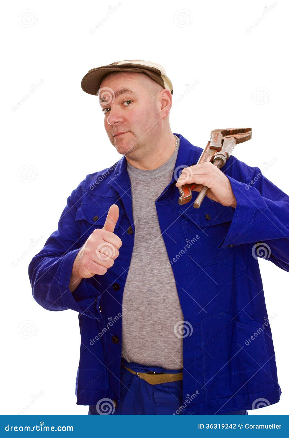 Plumber stock photo. Image of craftsman, work, wear, pliers - 36319242