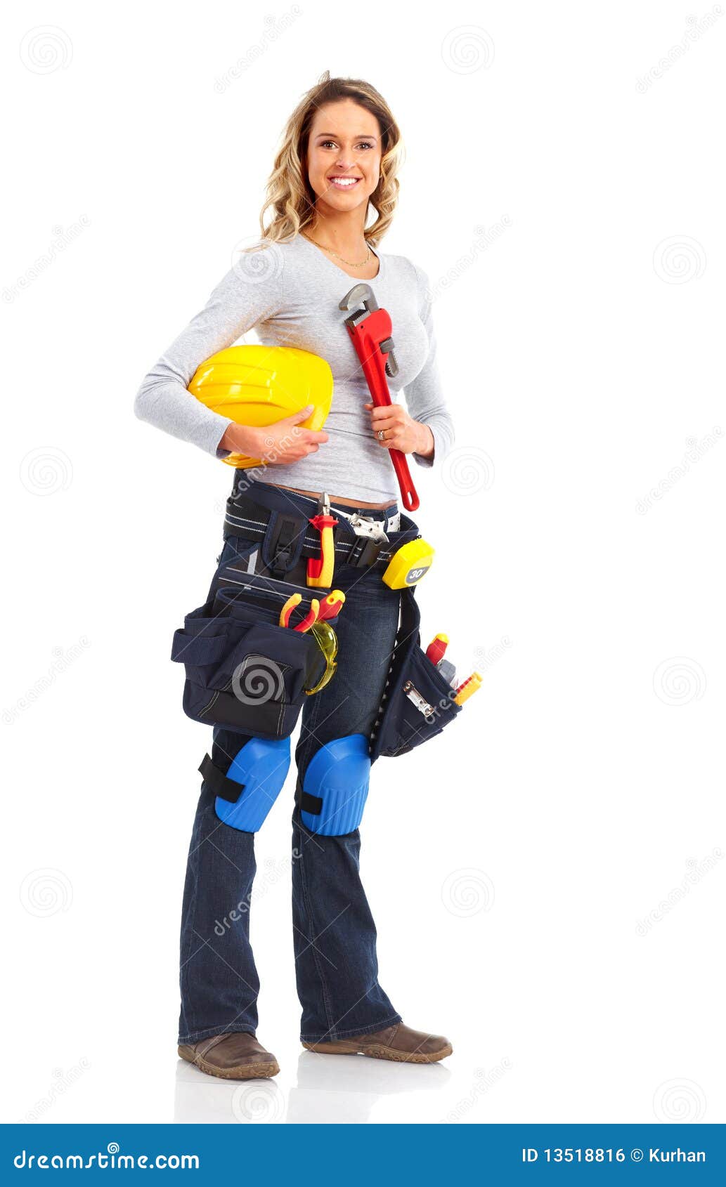 Plumber worker stock photo. Image of development, occupation - 13518816