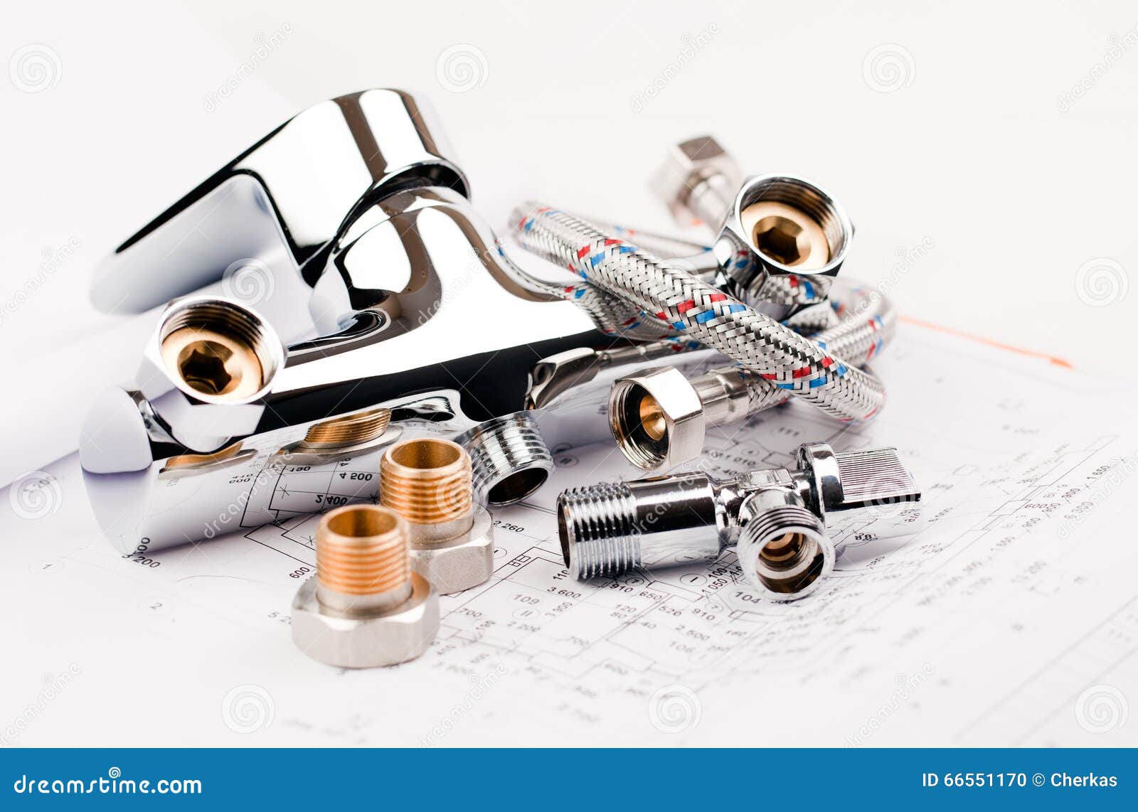 Plumbing and draft stock photo. Image of detail, document - 66551170