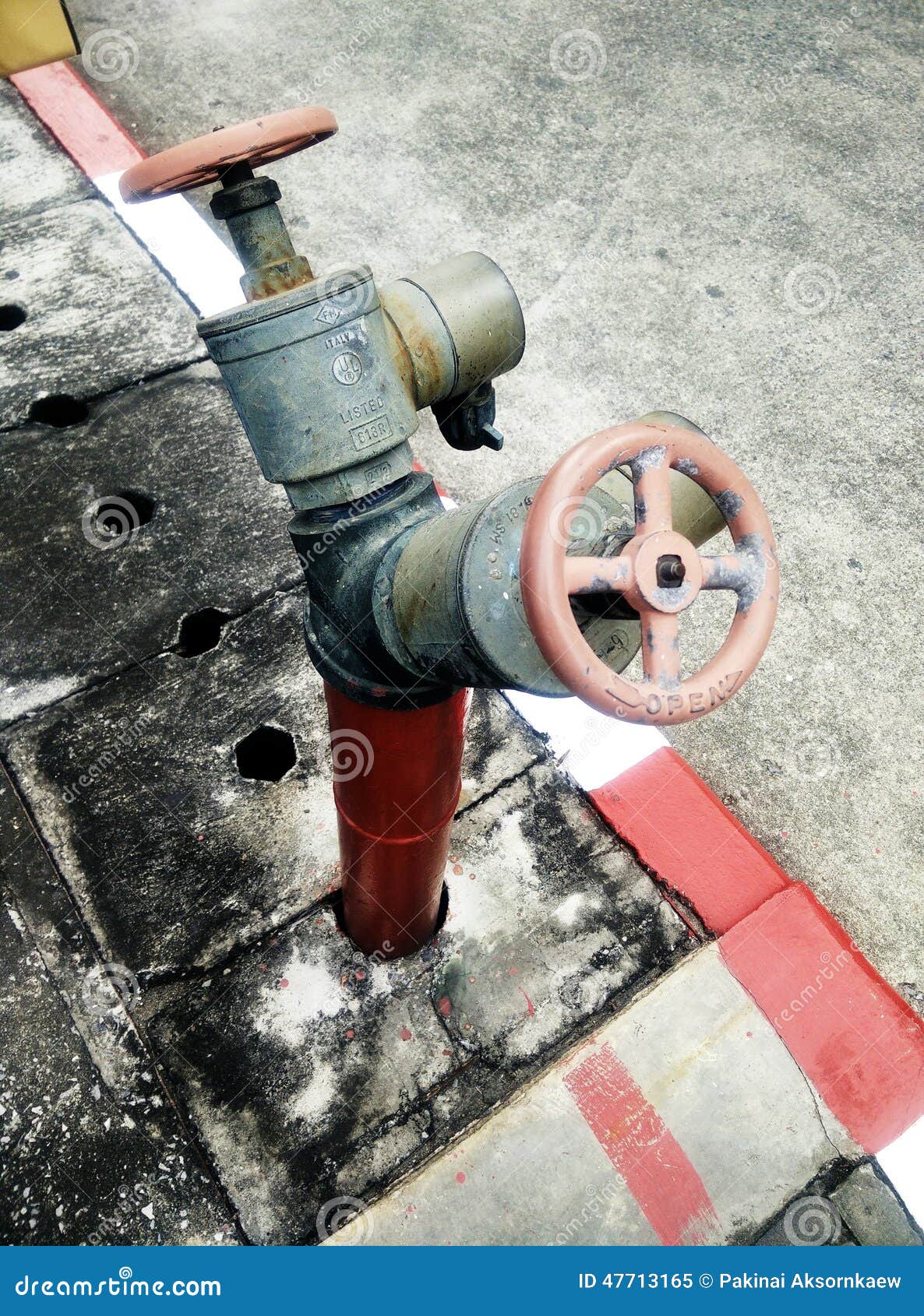 Plumbing Fire. editorial image. Image of crust, event - 47713165