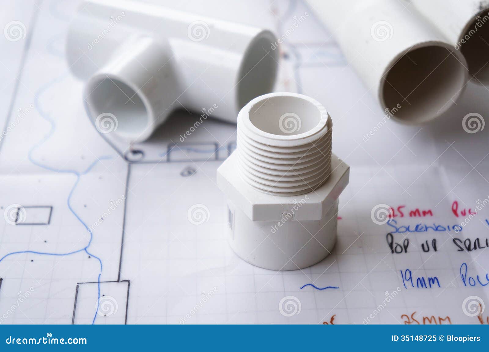 Plumbing and irrigation stock image. Image of design - 35148725