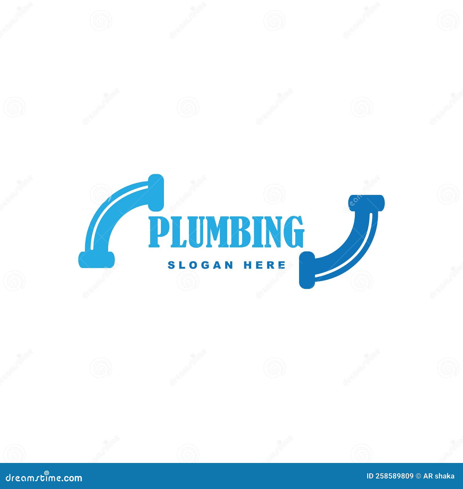 Plumbing logo vector icon stock vector. Illustration of plumbing ...