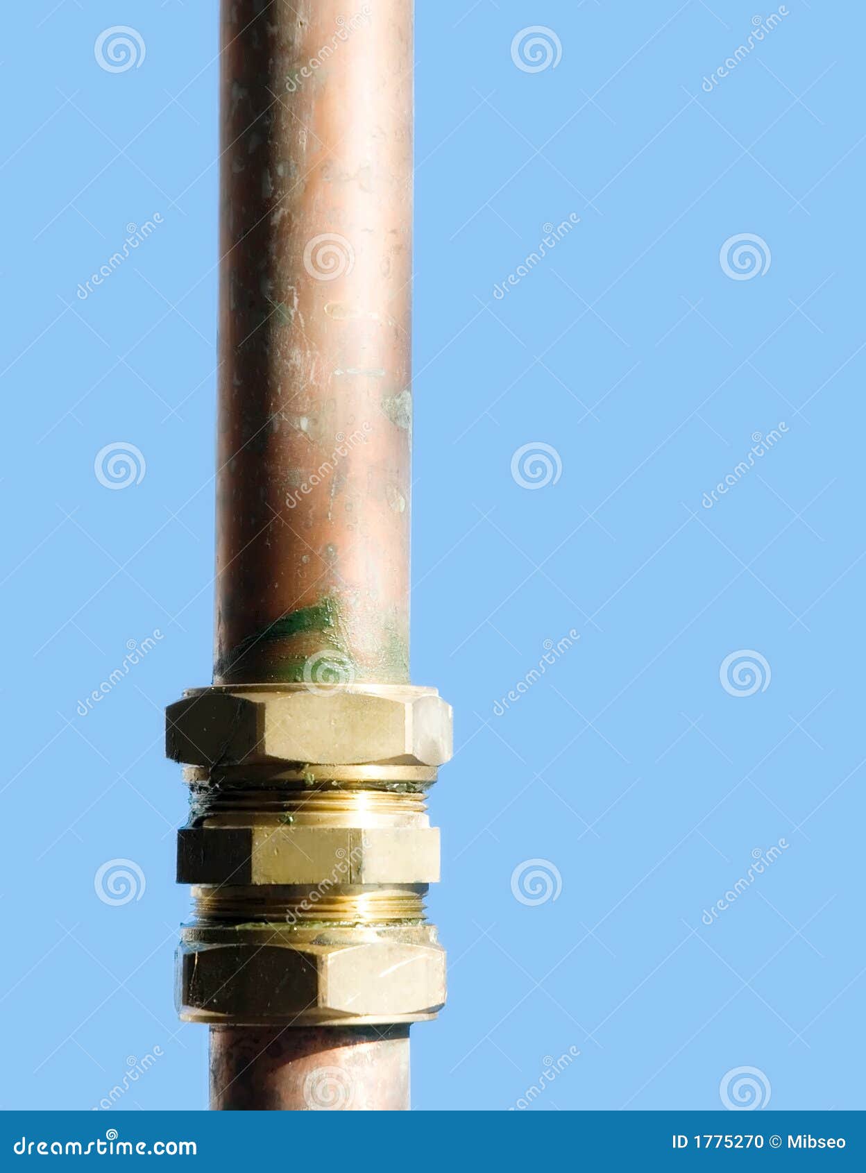 Plumbing pipe stock photo. Image of tube, mains, detail - 1775270