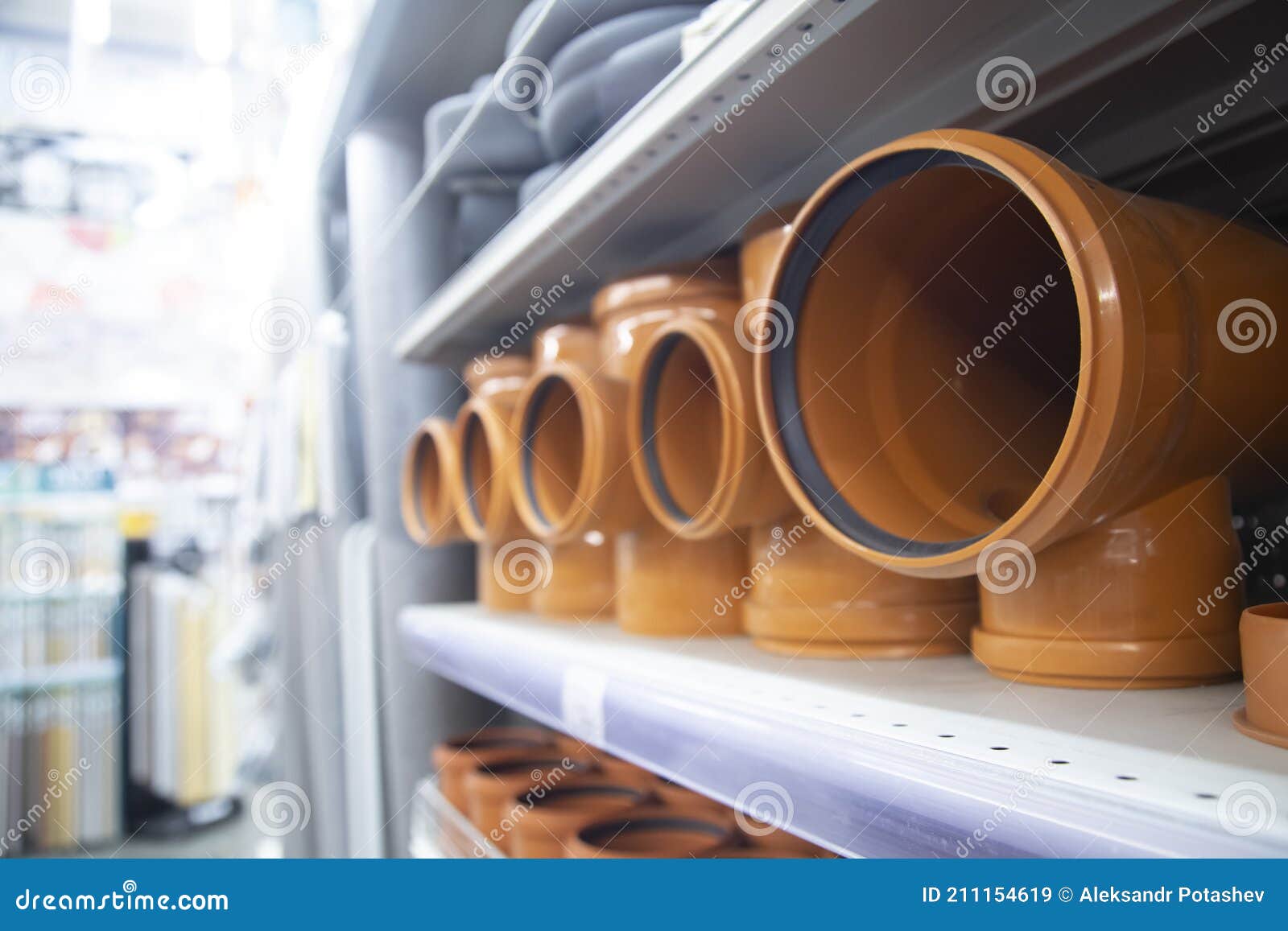 Plumbing Shop.a Hardware Store Stock Image - Image of market ...