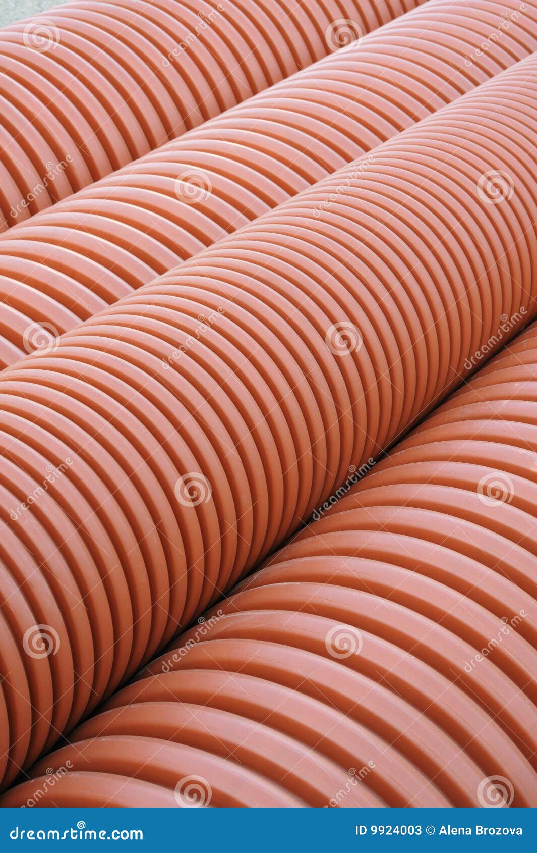 Plumbing tubes close-up stock image. Image of housing - 9924003