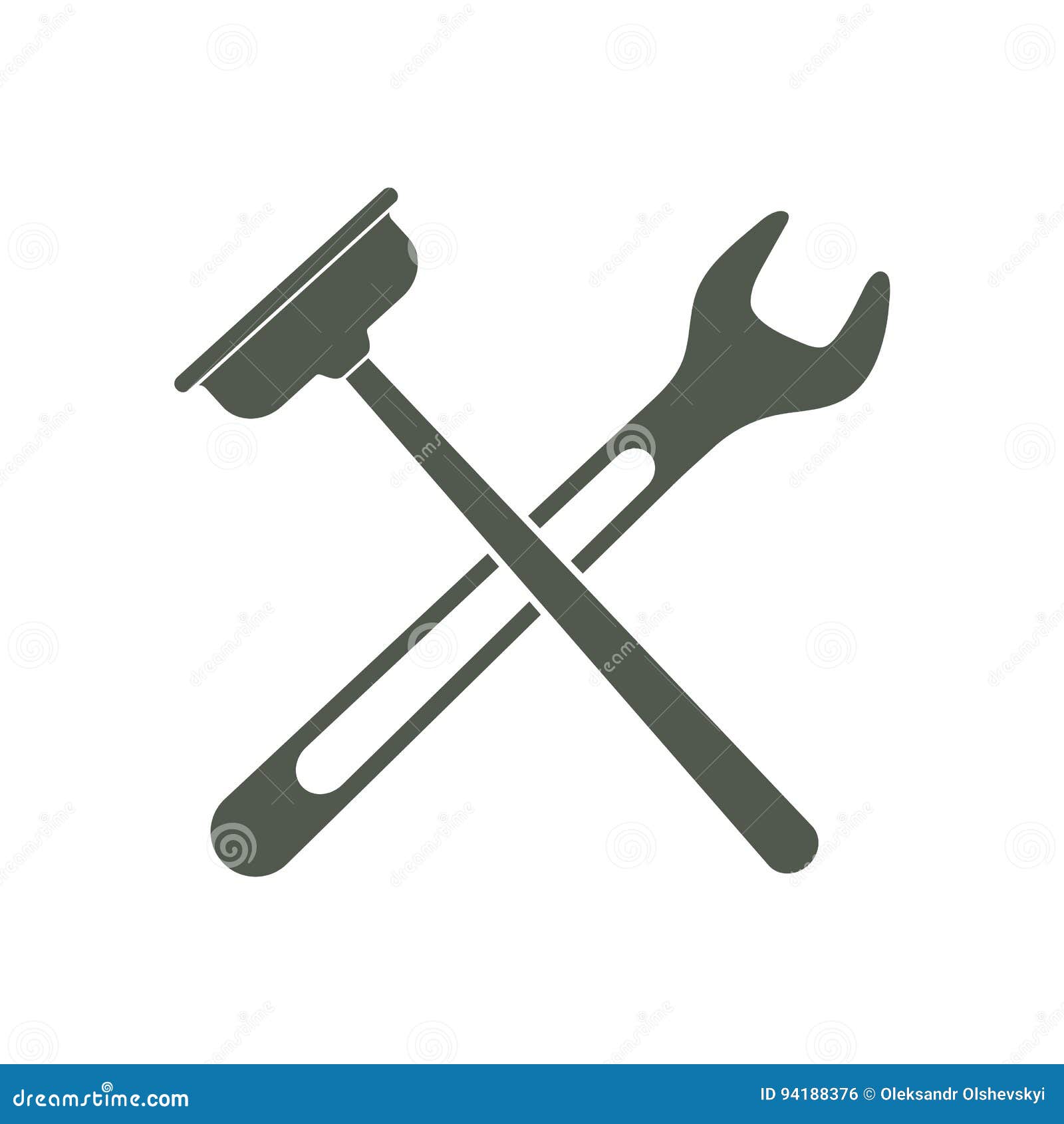 Plumbing work symbol icon stock vector. Illustration of plunger - 94188376