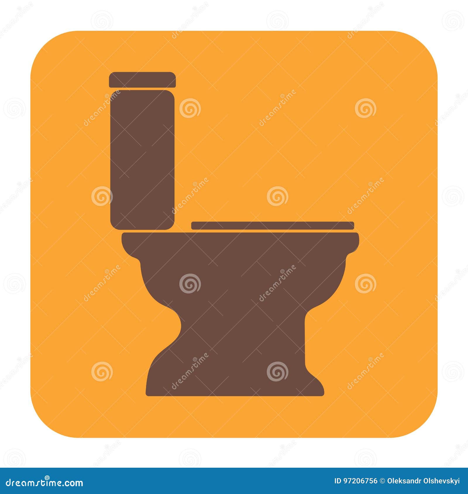 Plumbing work symbol icon stock vector. Illustration of spanner - 97206756