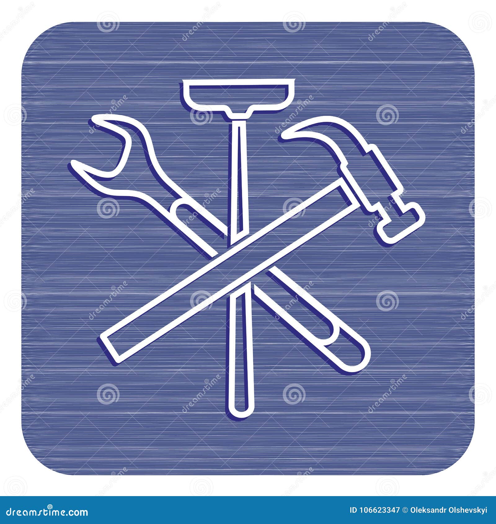 Plumbing work symbol icon stock vector. Illustration of sanitary ...