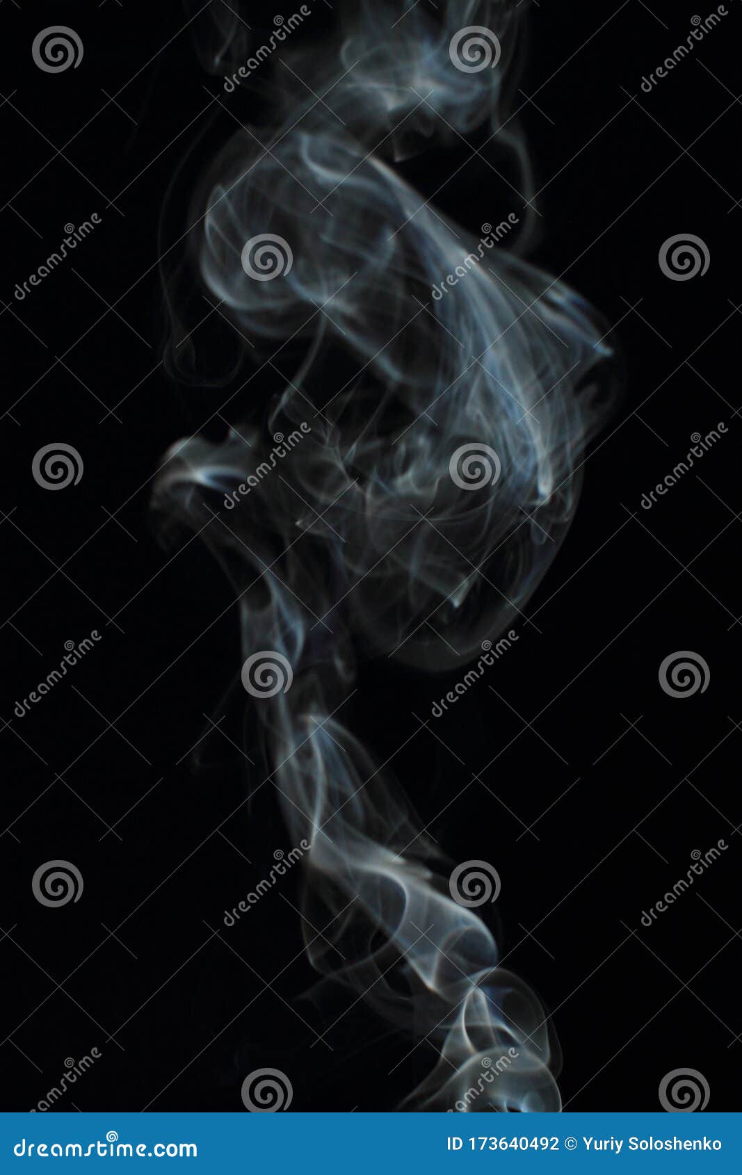 Abstract White Smoke Texture on Black Background Stock Photo - Image of ...