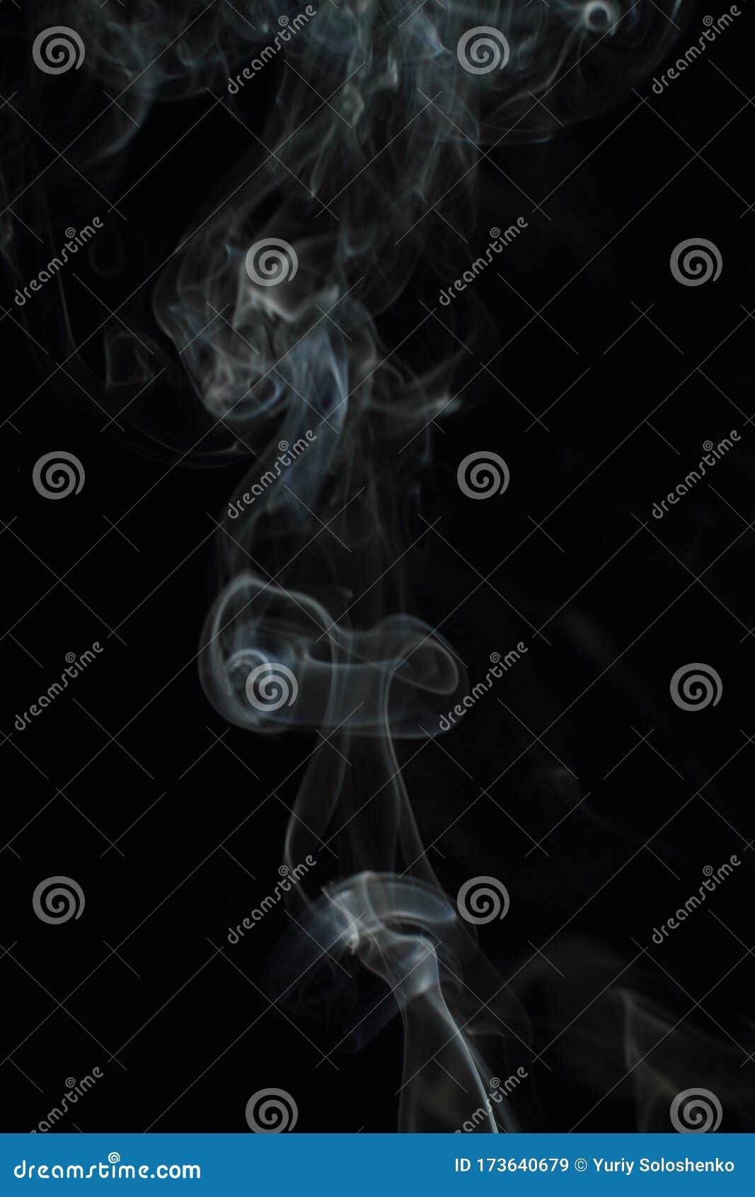 Abstract White Smoke Texture on Black Background Stock Image - Image of ...