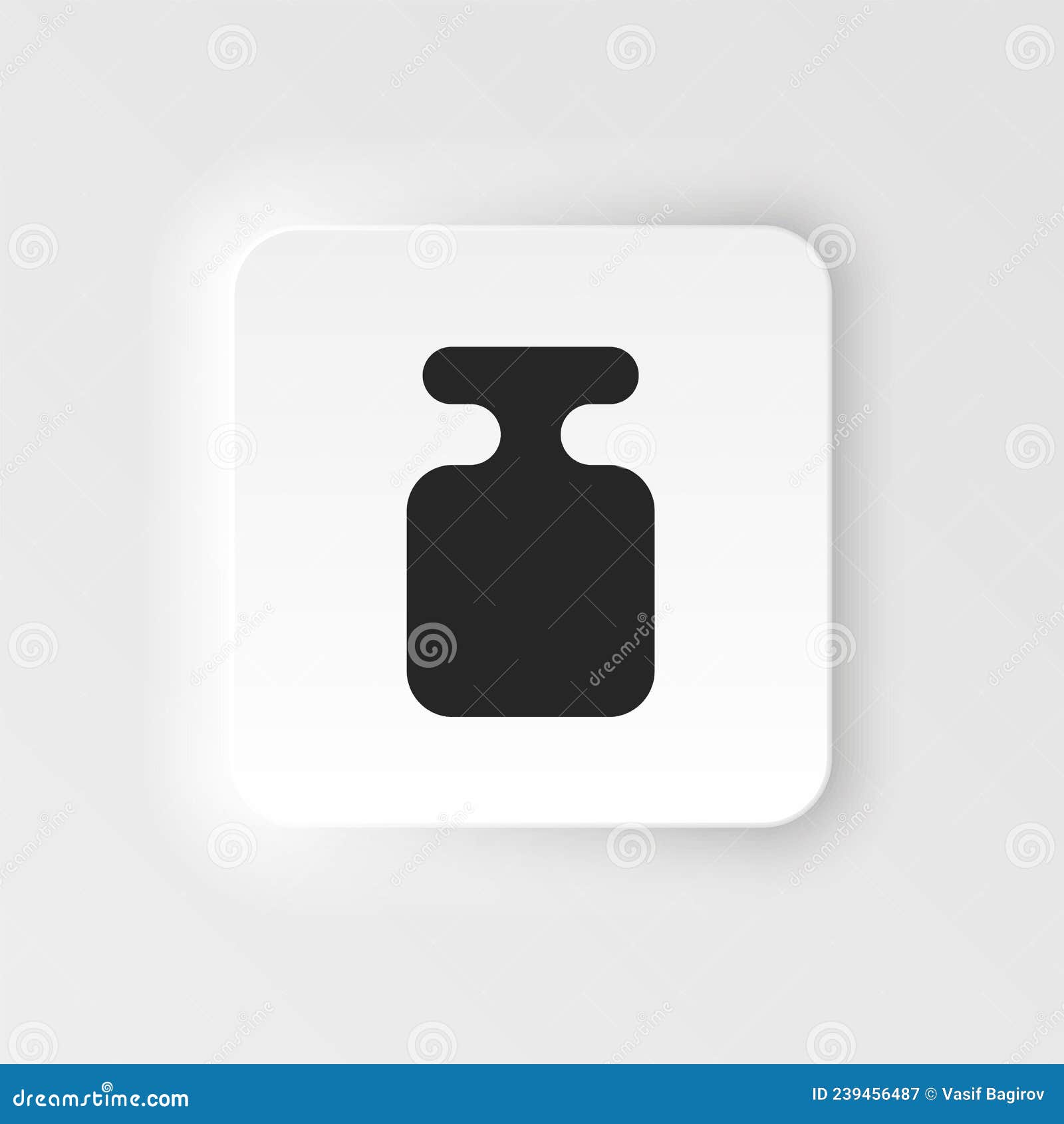 Plummet, Reference, Weight Vector Icon. Traffic Light, Retro Style ...