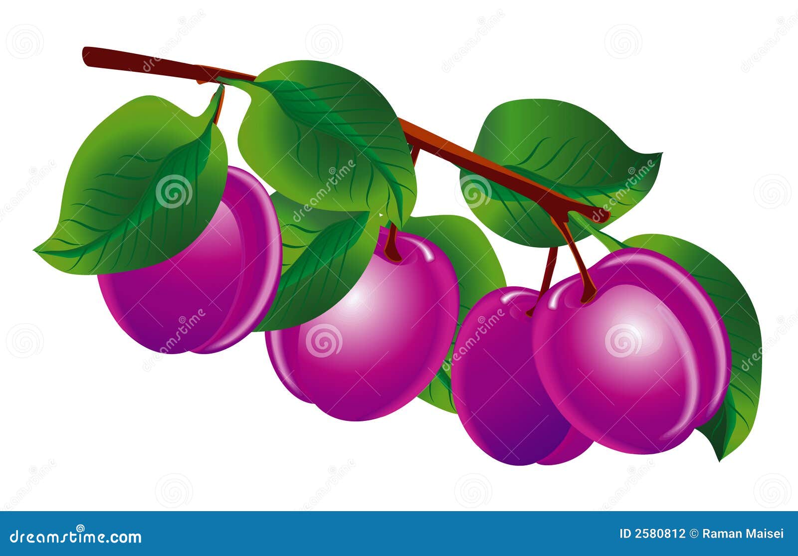 Plums Cartoons, Illustrations & Vector Stock Images - 25141 Pictures to ...