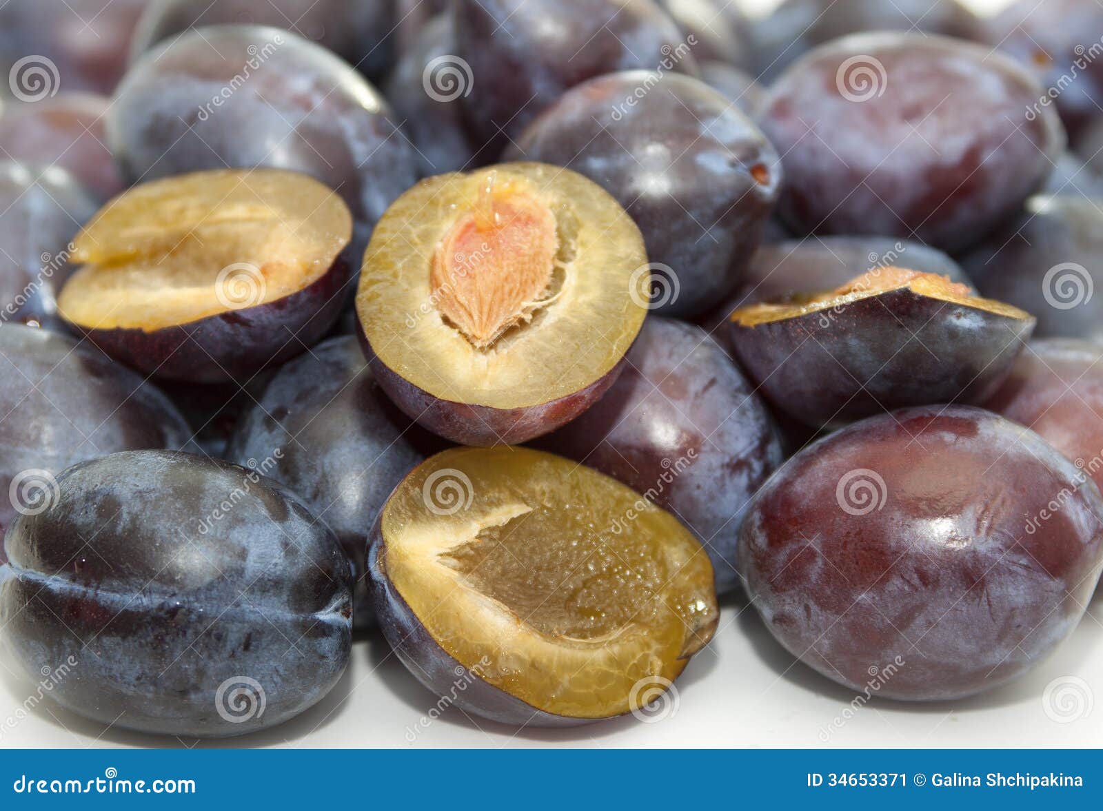 Plums. stock image. Image of nature, ripe, plum, studio - 34653371