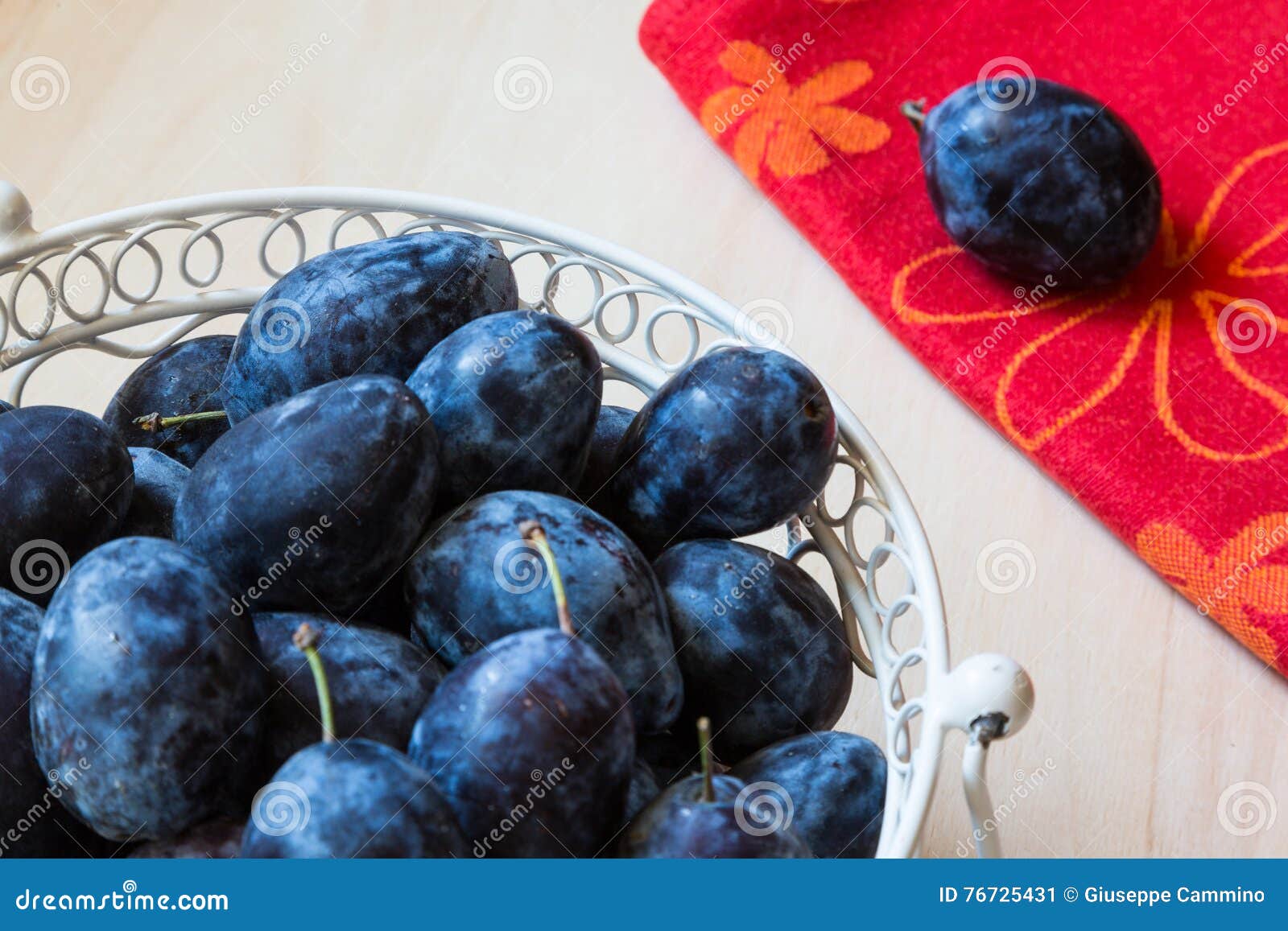 Plums stock image. Image of delicious, health, meal, natural - 76725431