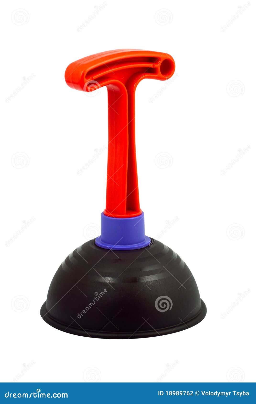 Plunger stock photo. Image of unblock, rubber, repair - 18989762