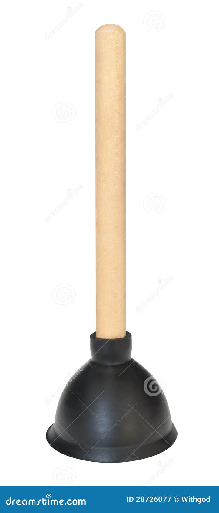 Plunger stock image. Image of handle, white, technology - 20726077