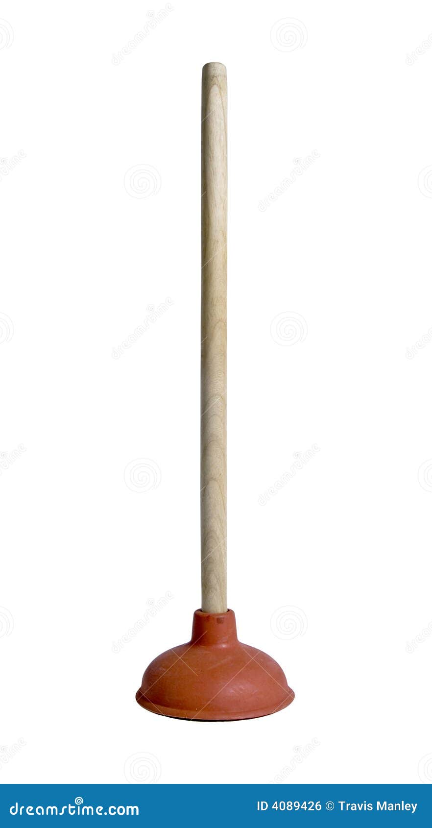 Plunger Isolated stock photo. Image of equipment, handle - 4089426