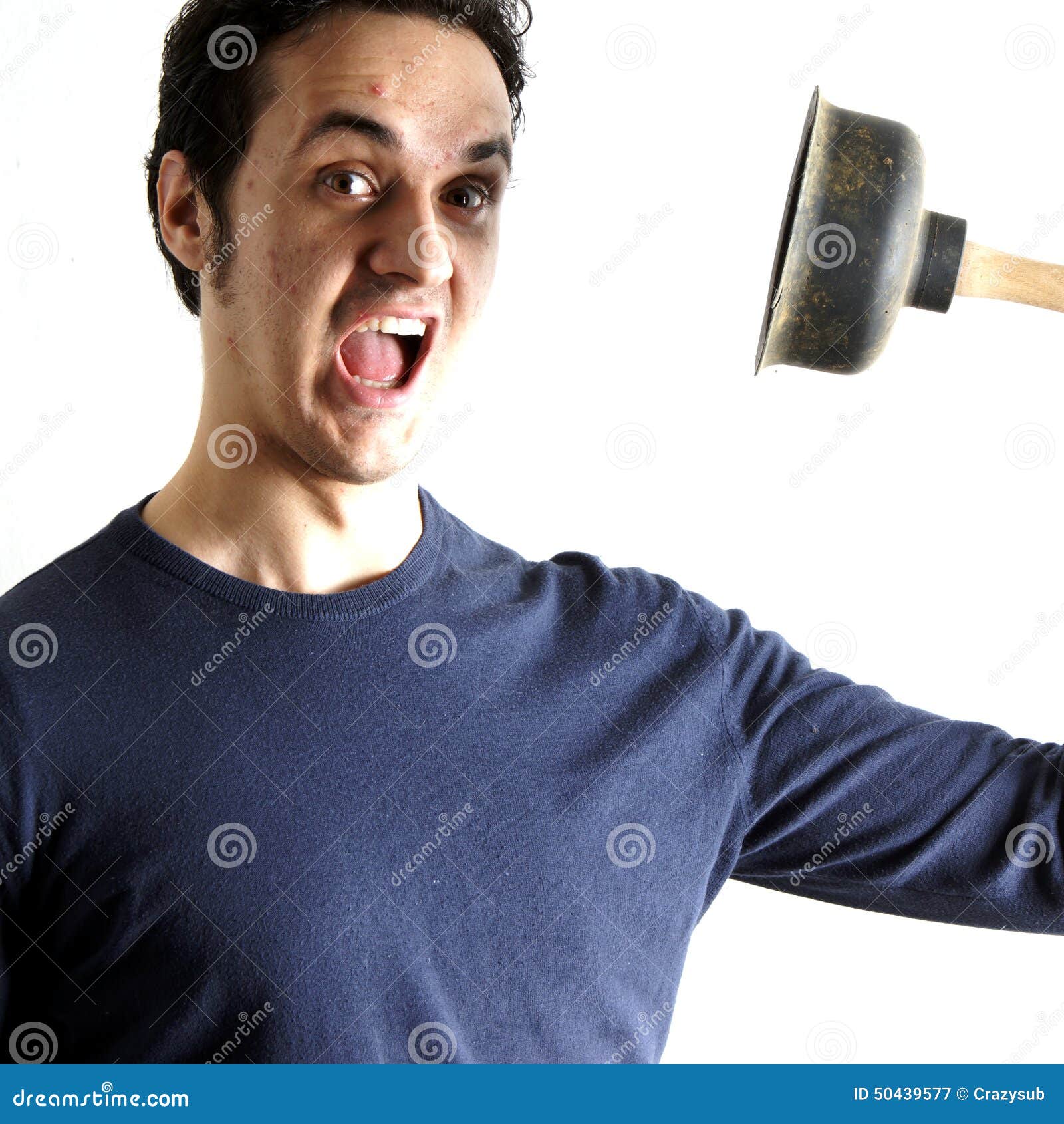 Plunger stock image. Image of profession, equipment, handyman - 50439577