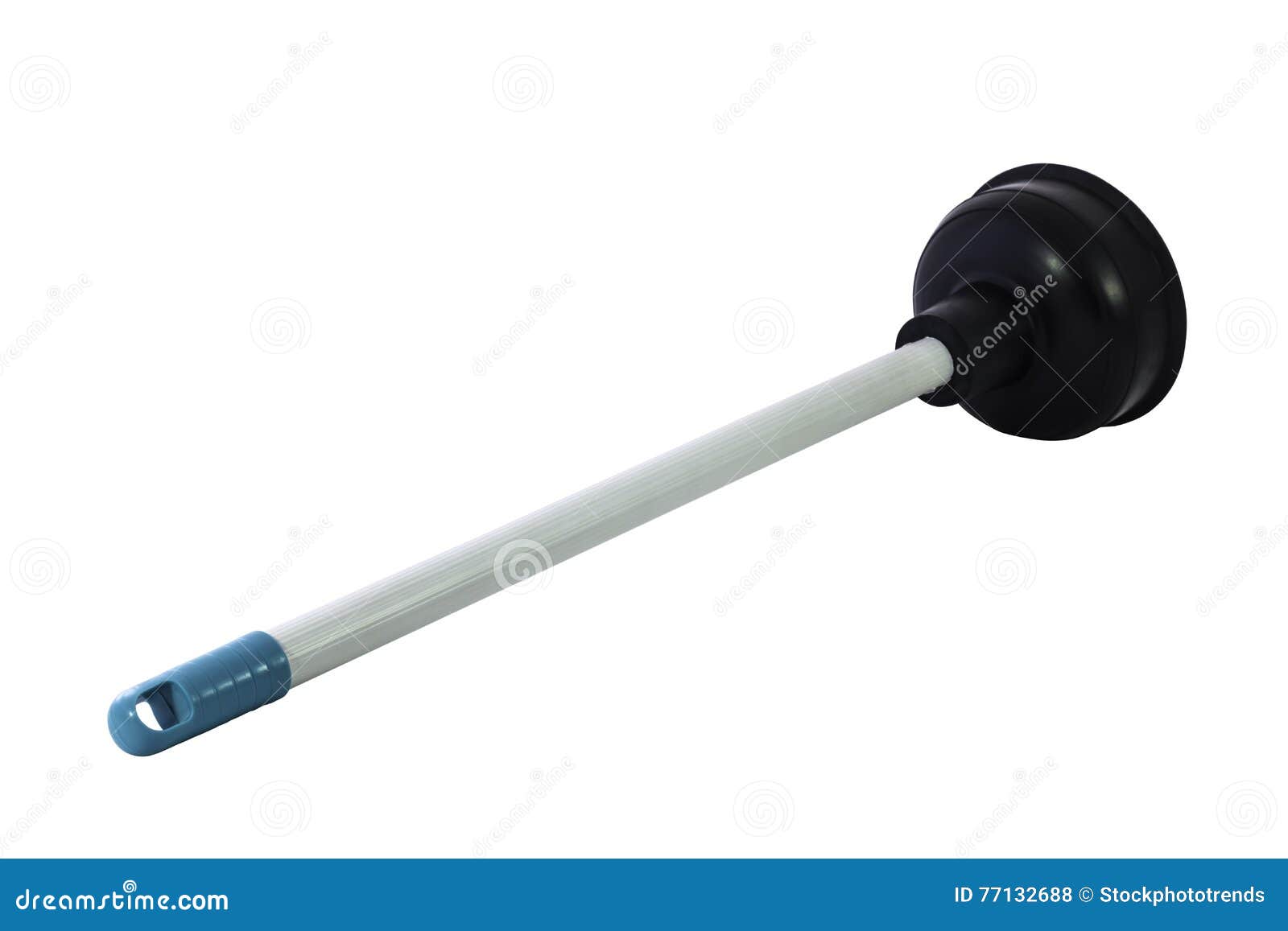 Plunger Tool for Products Isolated on White Background. the File Stock ...