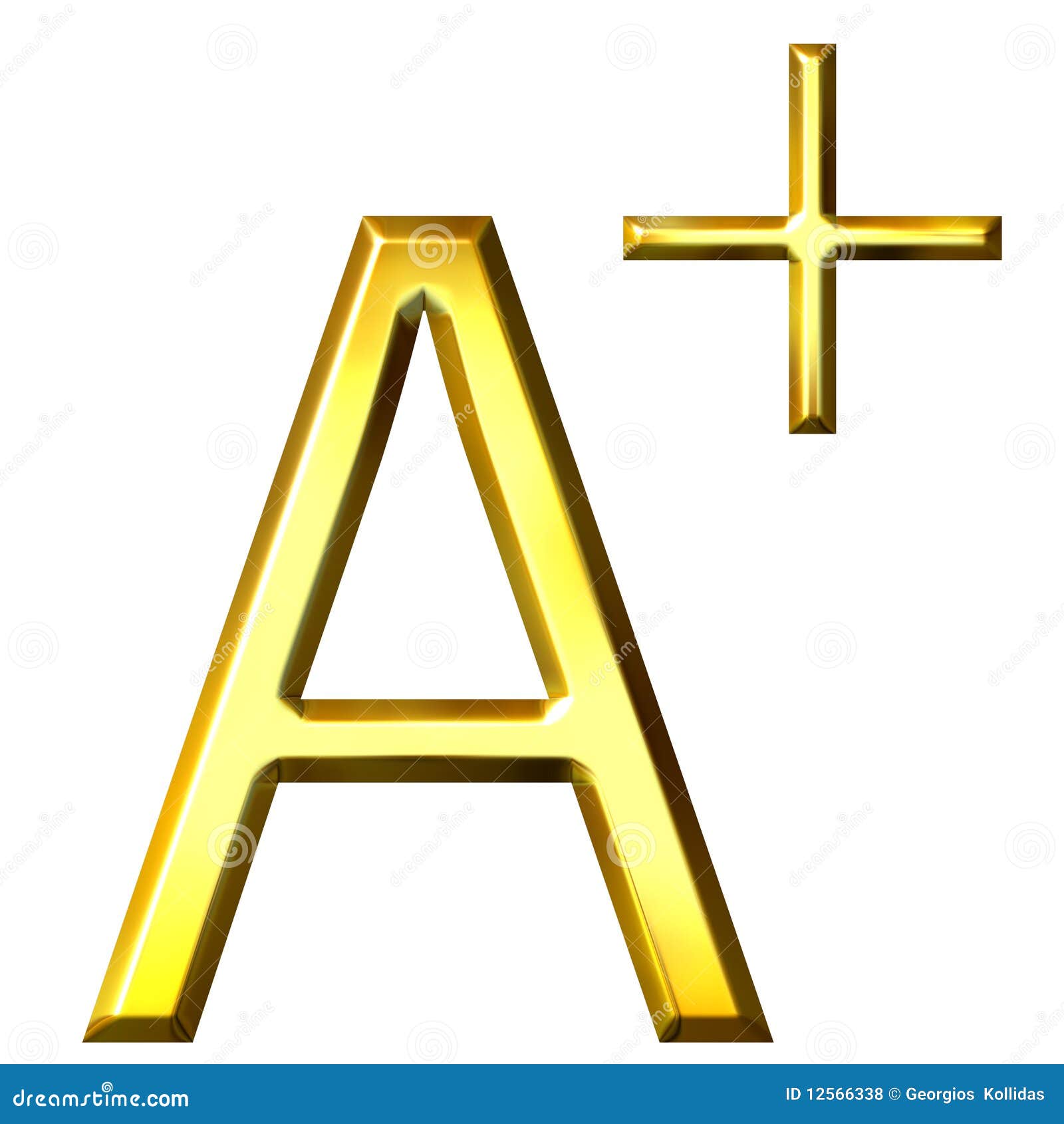 A plus stock illustration. Illustration of alpha, plus - 12566338