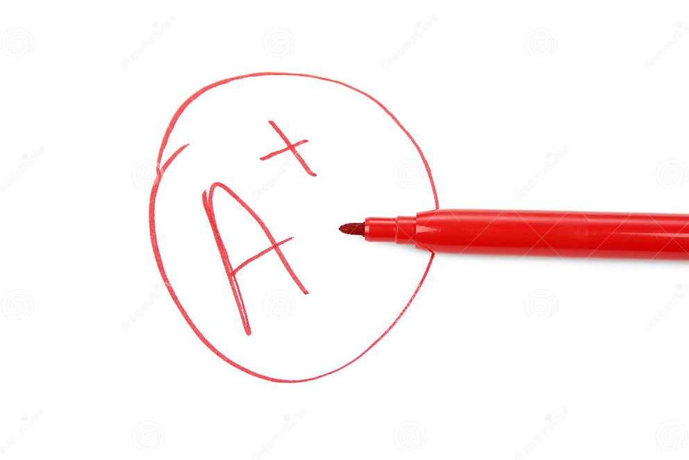 A plus stock image. Image of proud, examination, correct - 19711163