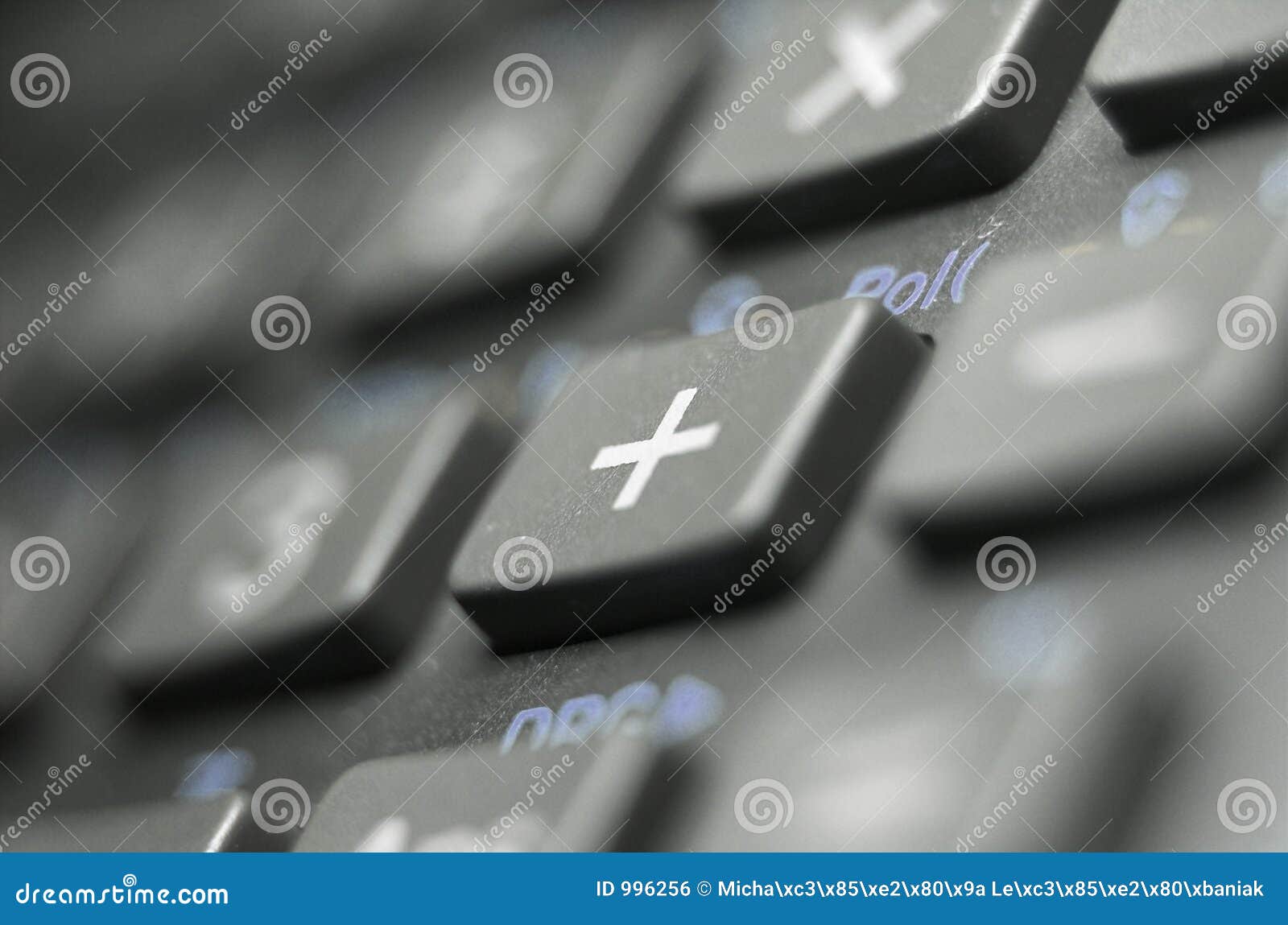 Plus + stock photo. Image of sign, macro, concept, computers - 996256