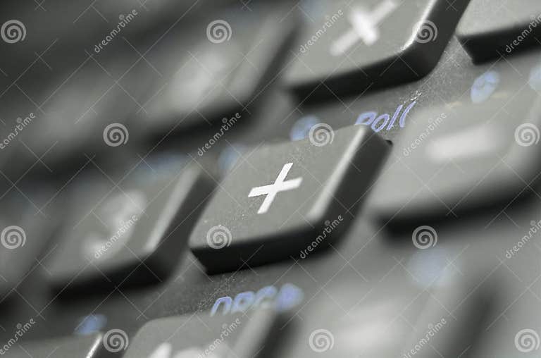 Plus + stock photo. Image of sign, macro, concept, computers - 996256
