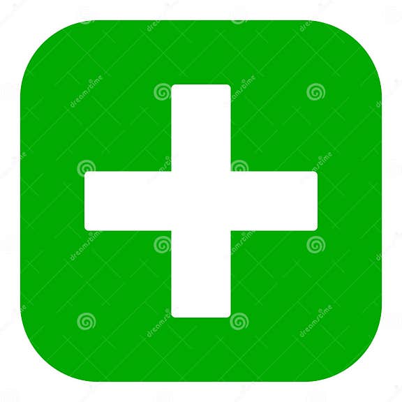 Plus and app icon stock vector. Illustration of enhance - 236873776