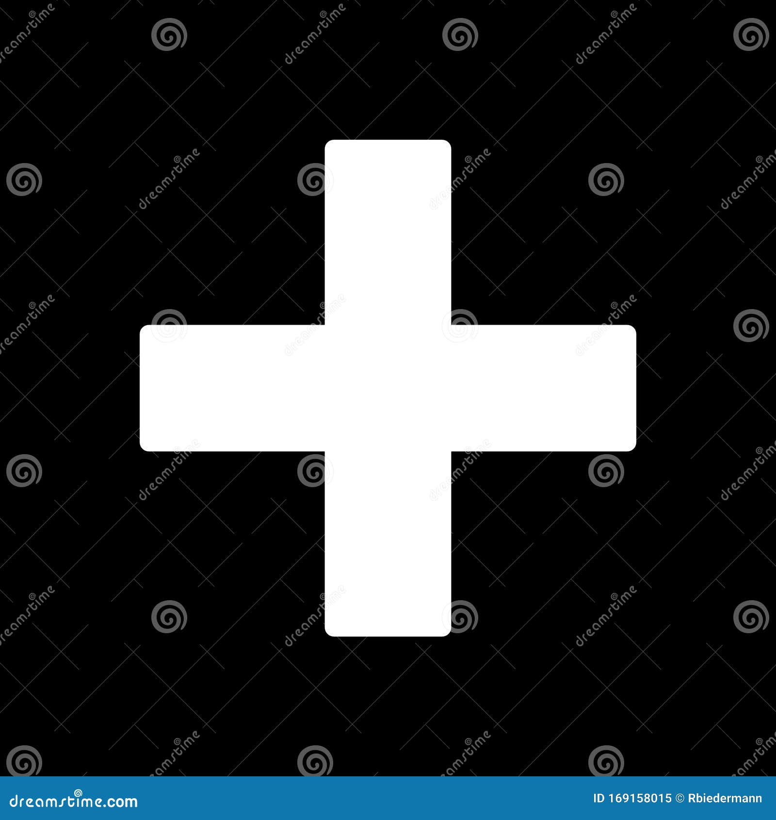 Plus and background stock vector. Illustration of symbol - 169158015