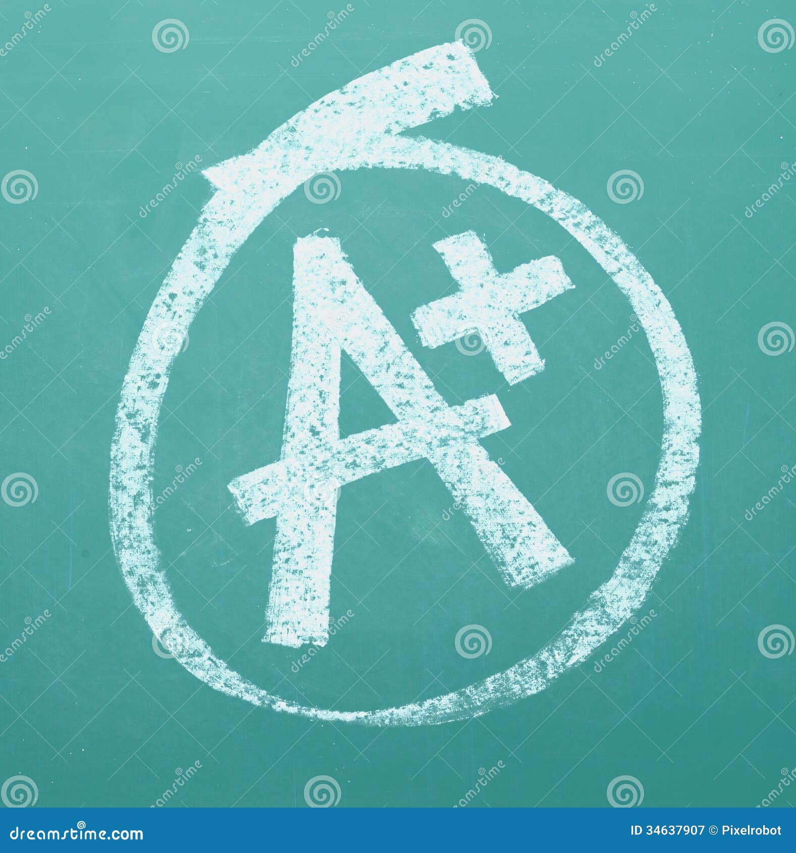 A Plus stock image. Image of frame, announcement, card - 34637907