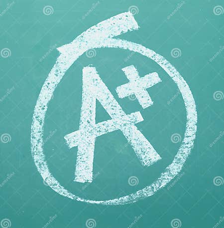 A Plus stock image. Image of frame, announcement, card - 34637907