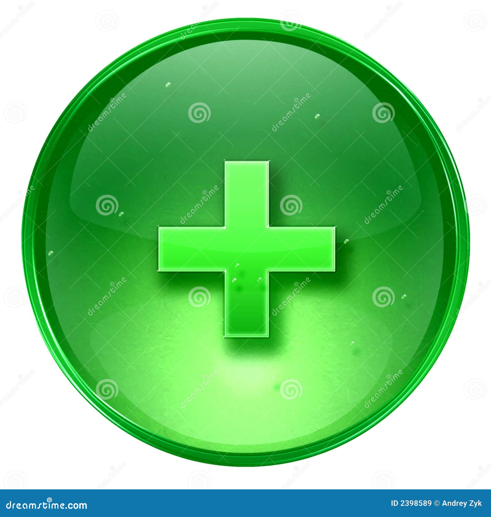 Plus icon. stock illustration. Illustration of plus, click - 2398589
