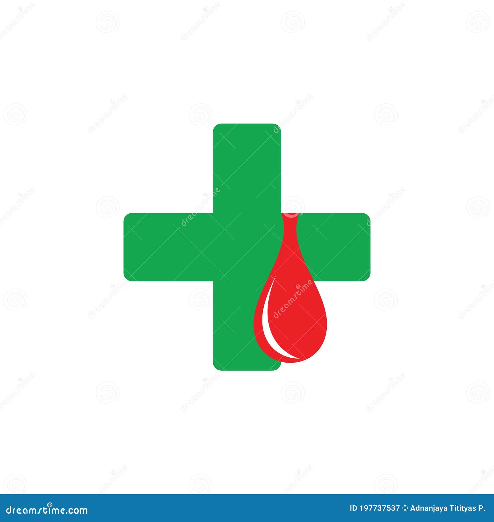 Plus Medical Blood Design Logo Vector Stock Vector - Illustration of ...