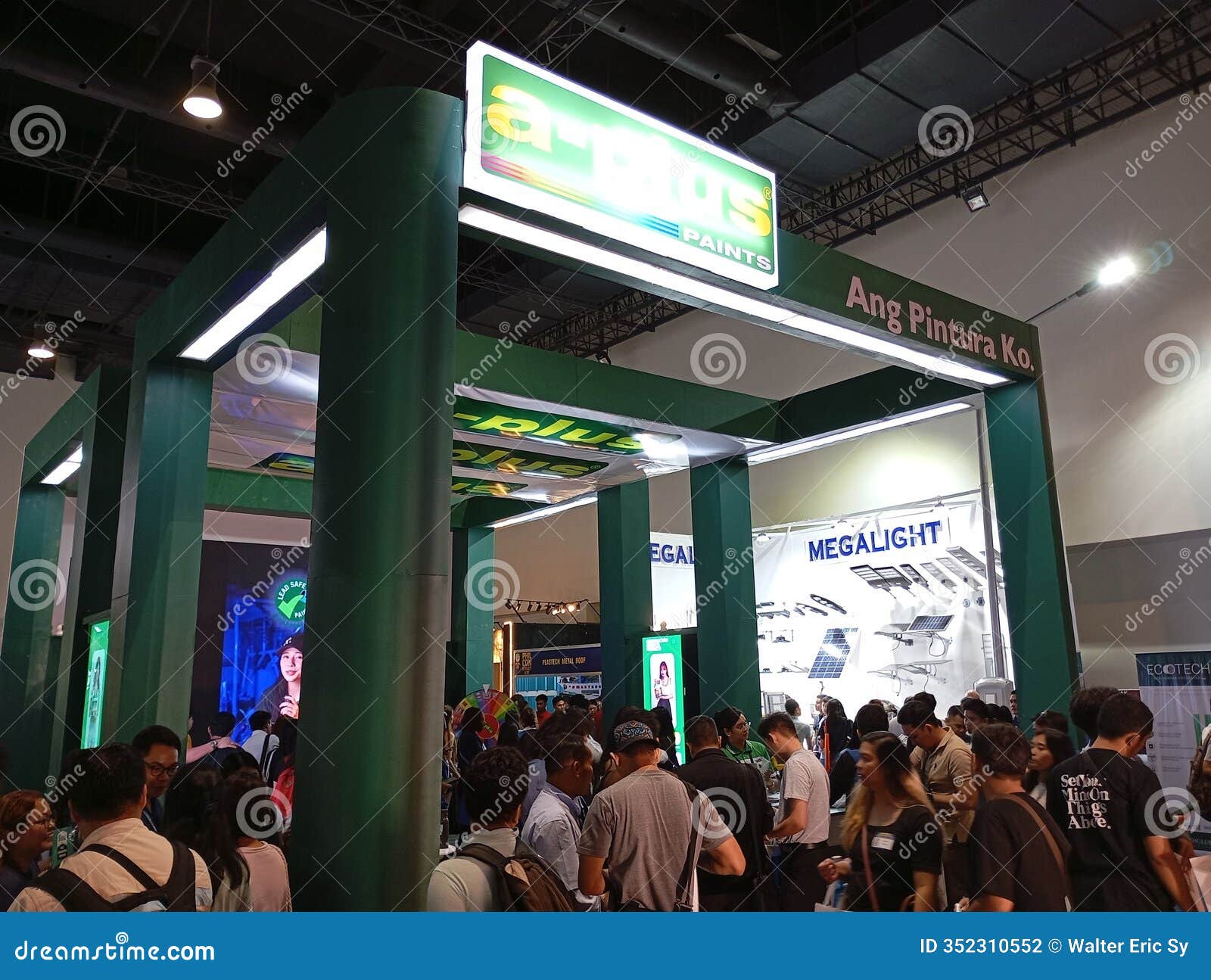 A Plus at Philconstruct Expo in Pasay, Philippines Editorial ...