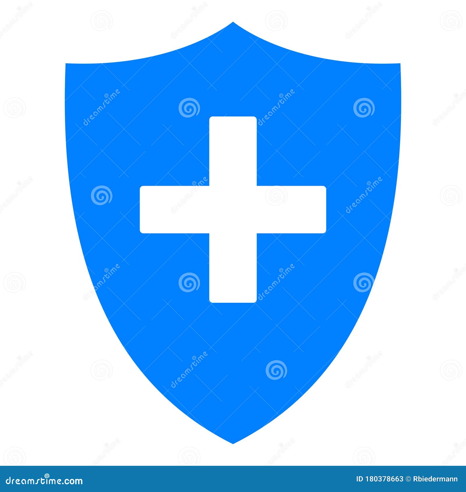 Plus and shield stock vector. Illustration of symbol - 180378663